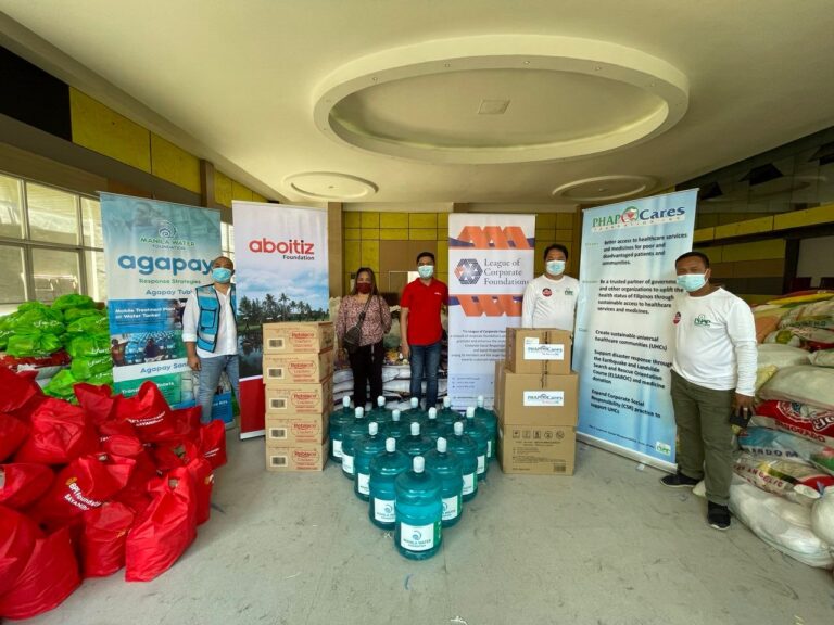 Aboitiz Foundation, PDRF, LCF provide immediate relief to high risk ...