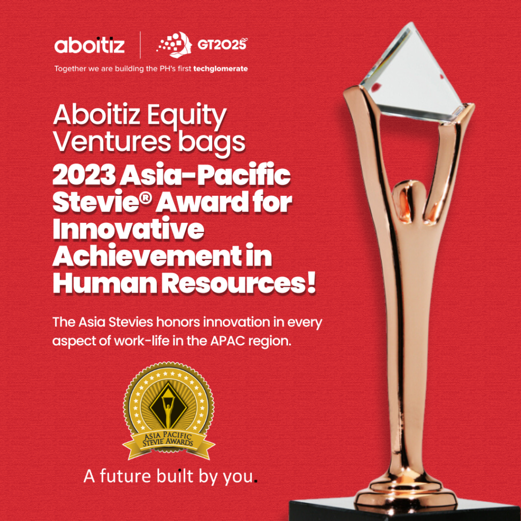 AEV Bags 2023 Asia-Pacific Stevie Award for Innovative HR Achievement | Aboitiz Eyes
