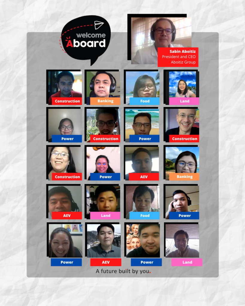 Virtual 'Welcome A-board' Is Another First For #OneAboitiz | Aboitiz Eyes